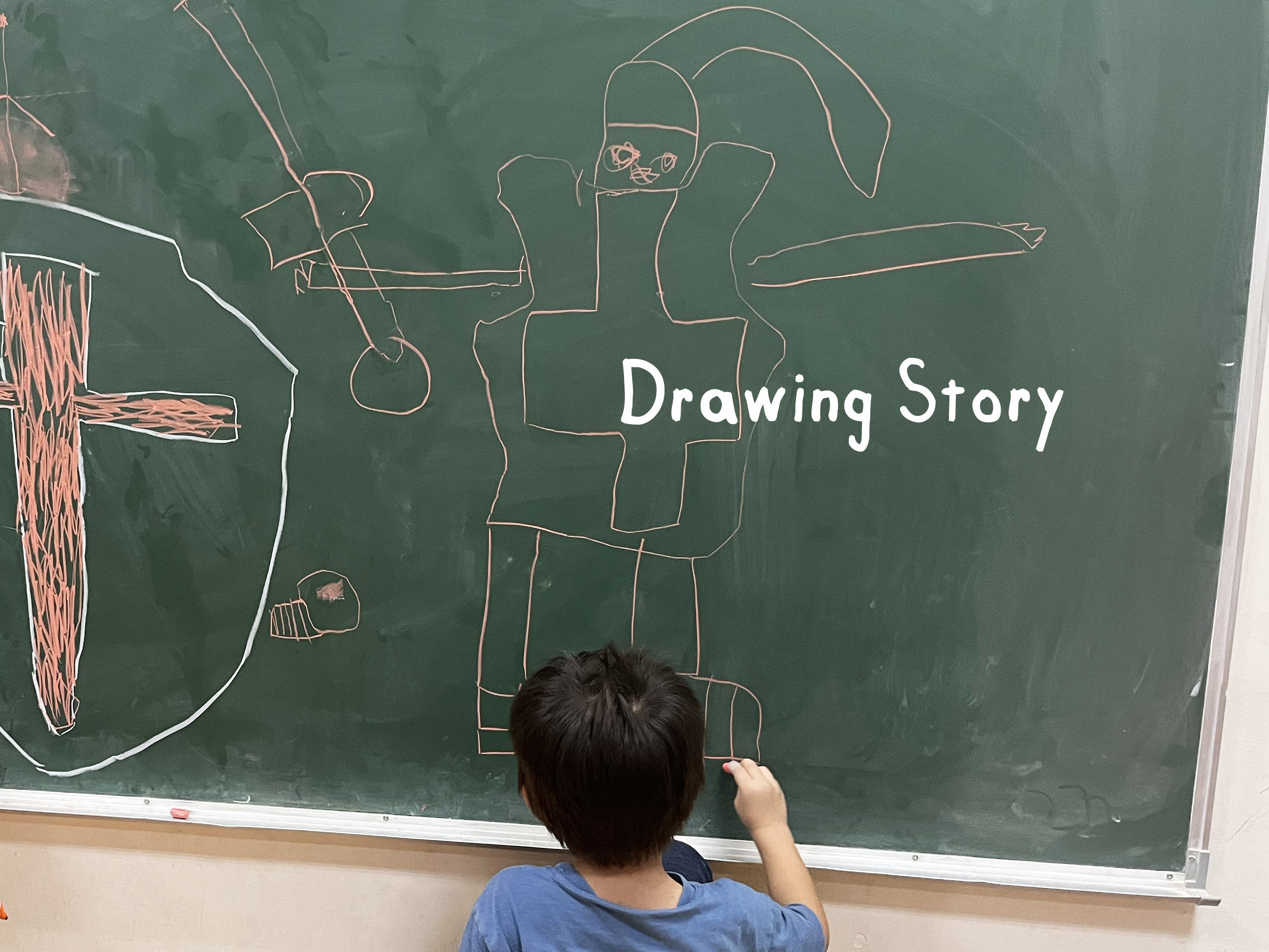 Drawing Story | T&L English House ~ Kids Learning Fun